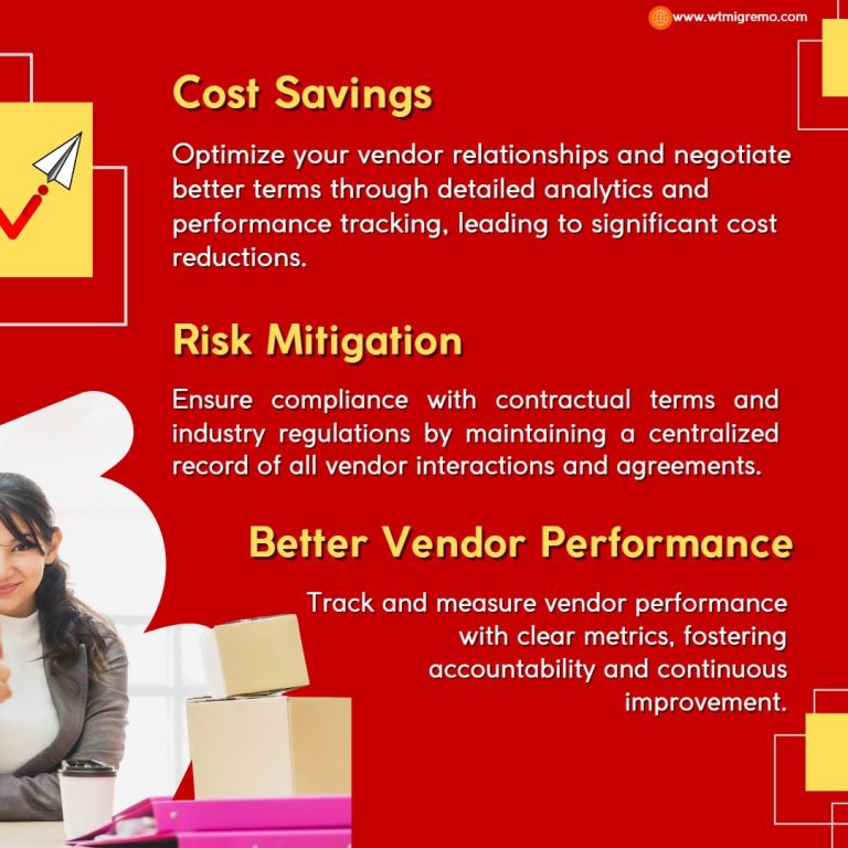 5 Reasons Why Have a Vendor Management System - WT Migremo Systems, Inc.